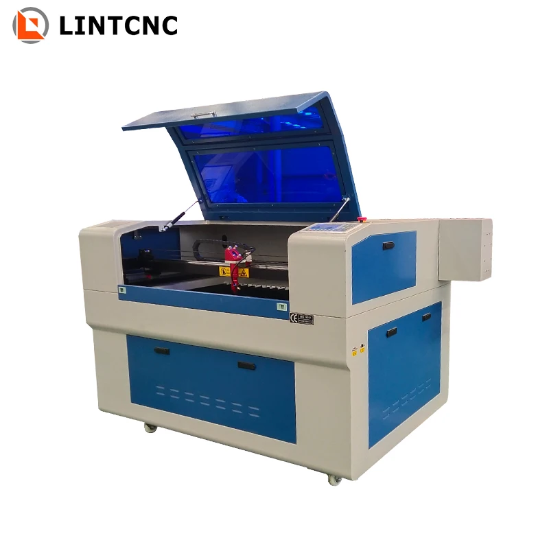 Mini Precise Co2 Laser Machine 900x600mm 90w 80w 9060 6040 Wood Acrylic ...
