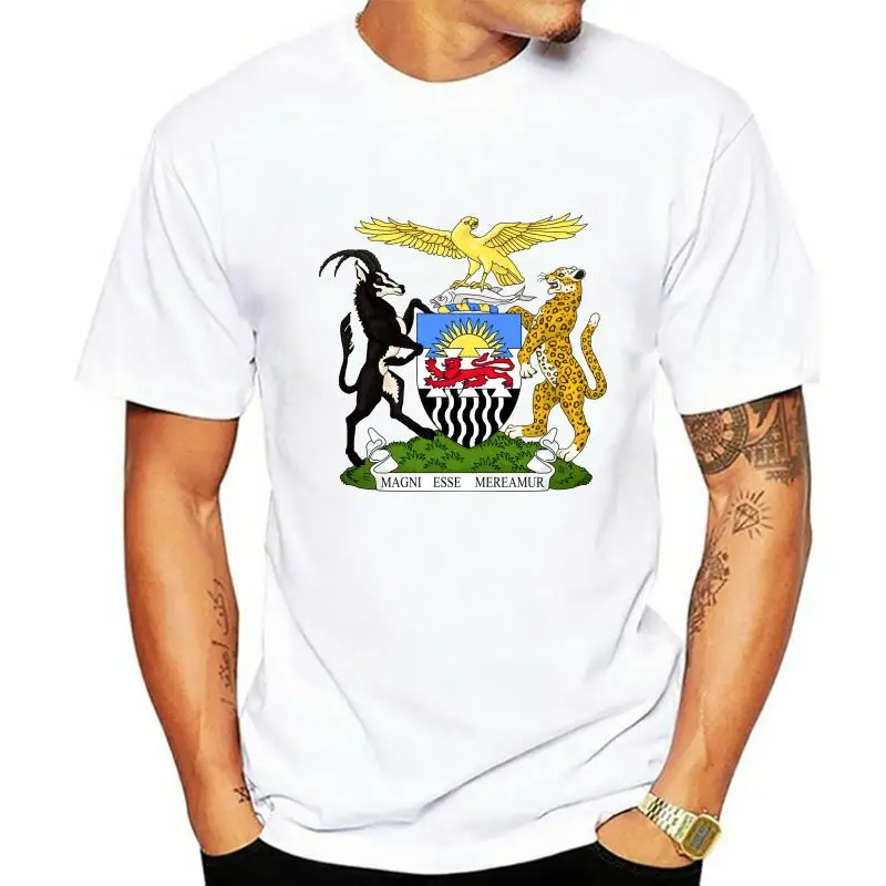 Coat-Of-Arms-Of-The-Federation-Of-Rhodesia-And-Nyasaland-Flag-T-shirt ...