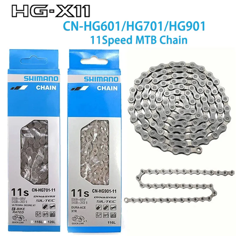 HG-X11-MTB-Bicycle-Chain-N-HG601-HG701-HG901-11-Speed-HG-X11-HYPERGLIDE ...