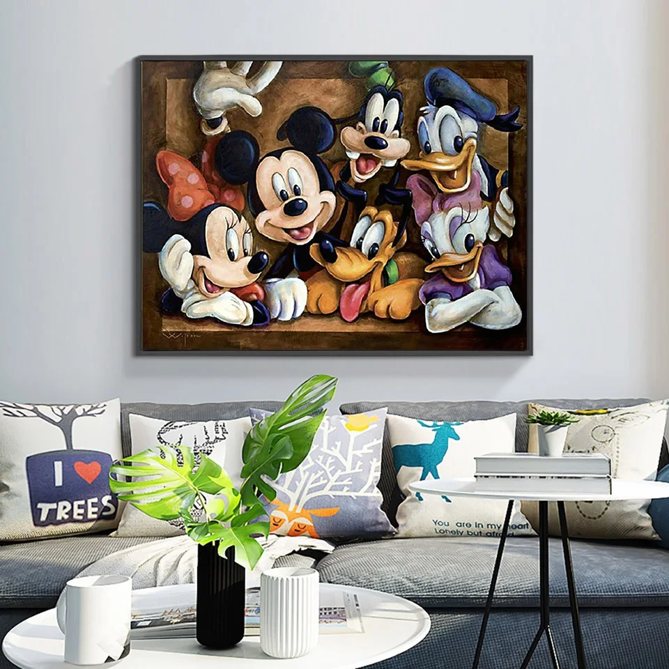 Disney-Jogo-da-pintura-do-diamante-dos-desenhos-animados-Mickey-Minnie ...