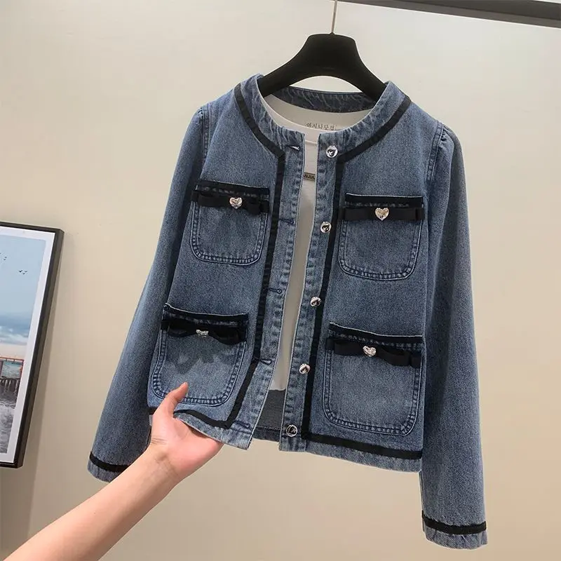 Xiangfeng-petit-manteau-en-Denim-pour-femmes-nouvelle-veste-cor-enne ...