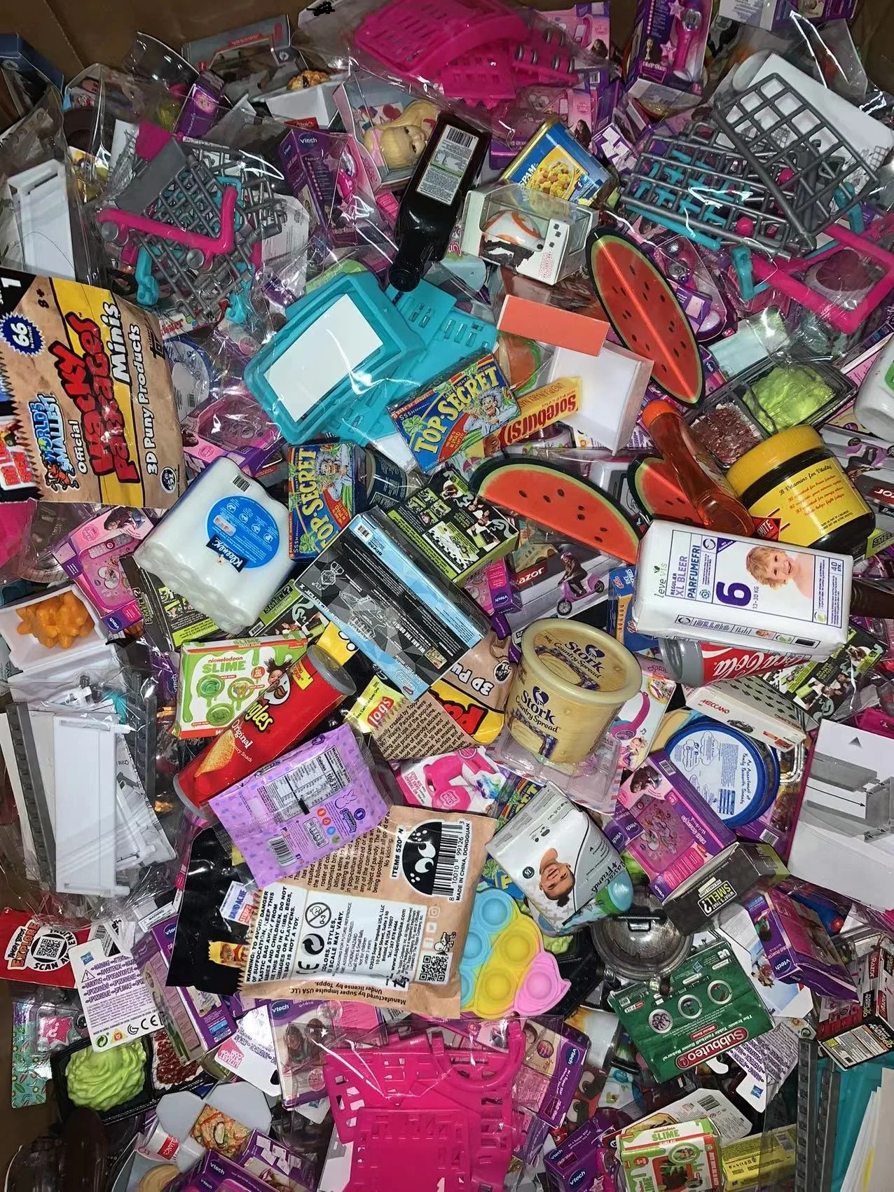 Many-different-styles-Mini-toy-supermarket-Mini-Fake-Toys-surprise-egg ...