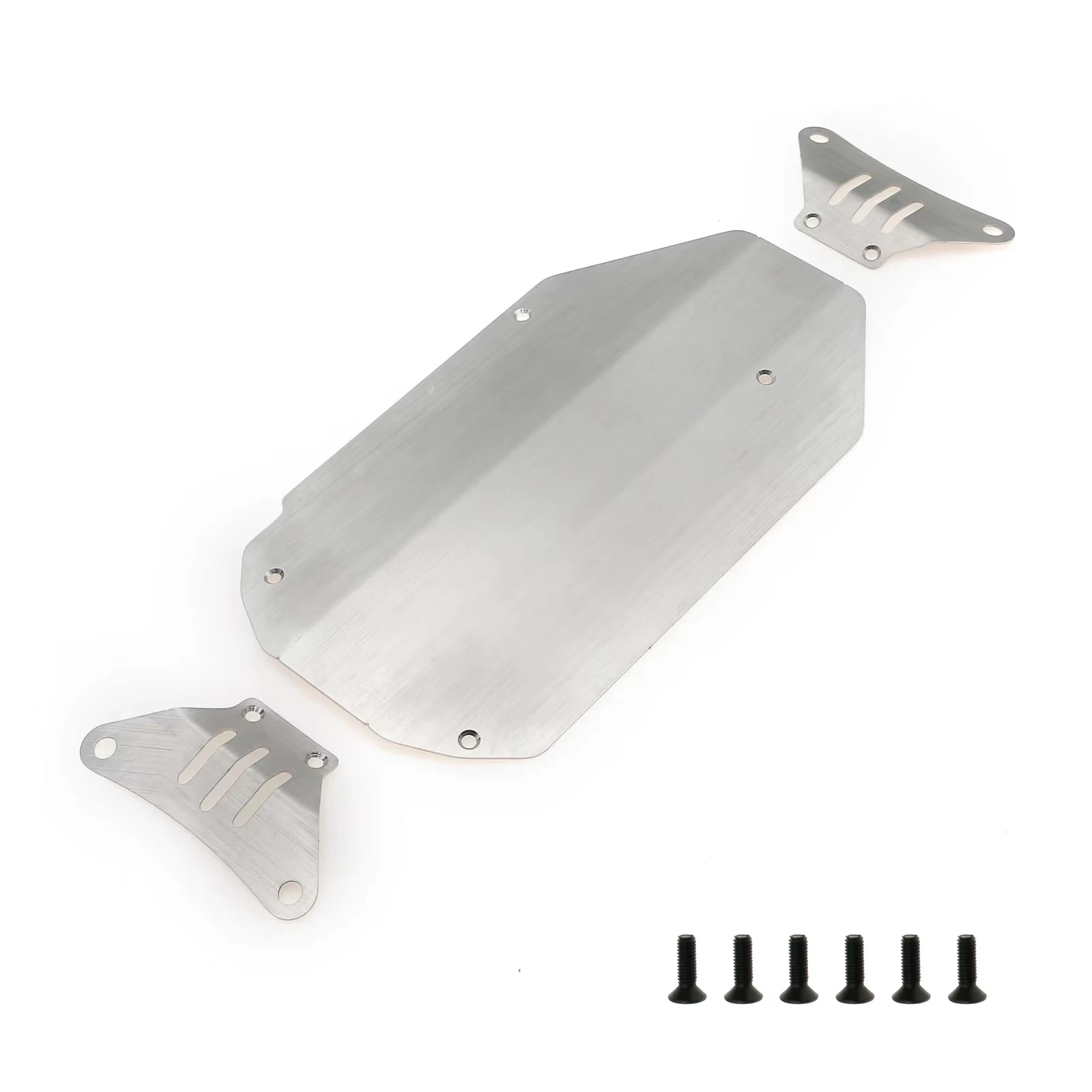 Stainless Steel Chassis Armor Gearbox Protector Skid Plate for Tamiya ...