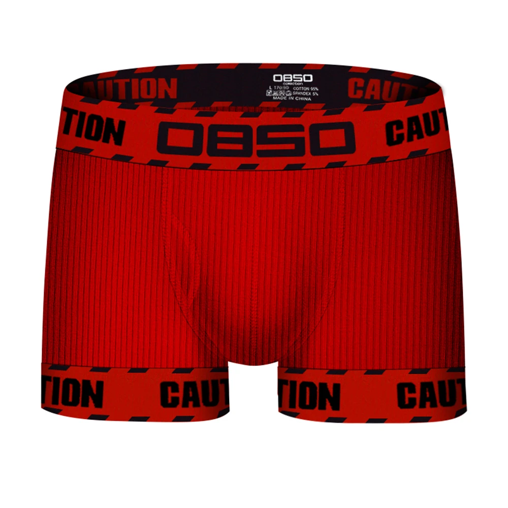Boxer-Sexy-pour-hommes-sous-v-tements-doux-et-longs-cale-ons-en-coton ...