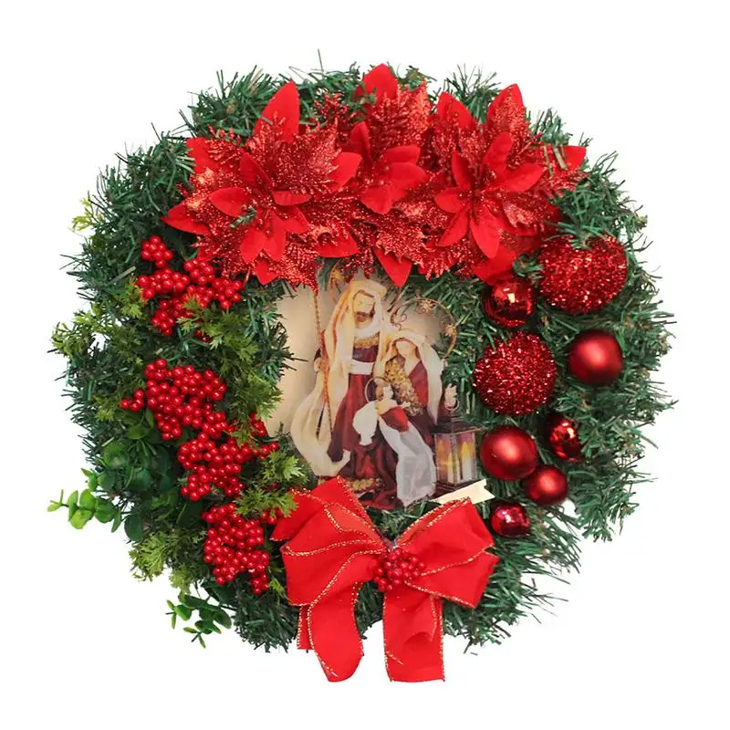 Corona-de-escena-de-Natividad-Artificial-corona-de-Navidad-de-15-74 ...