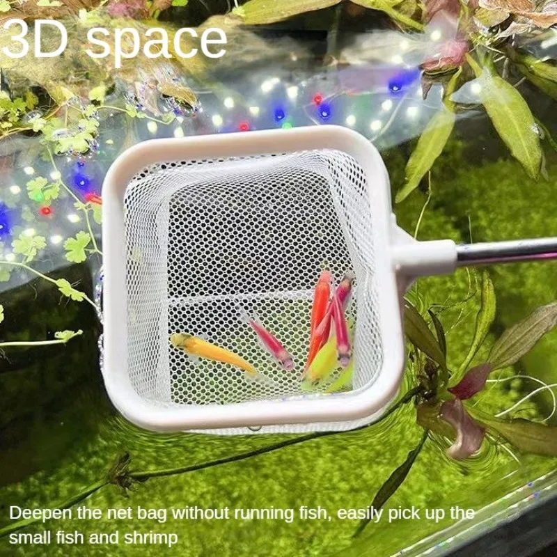 Aquarium-3D-Fish-Fishing-Net-Stainless-Steel-Retractable-Small-Shrimp ...