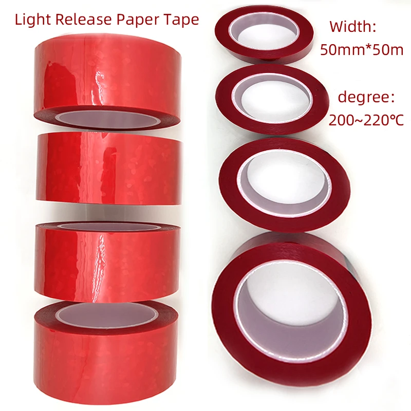 High Temperature Resistant Tape Red Light Release Paper Splice Head ...