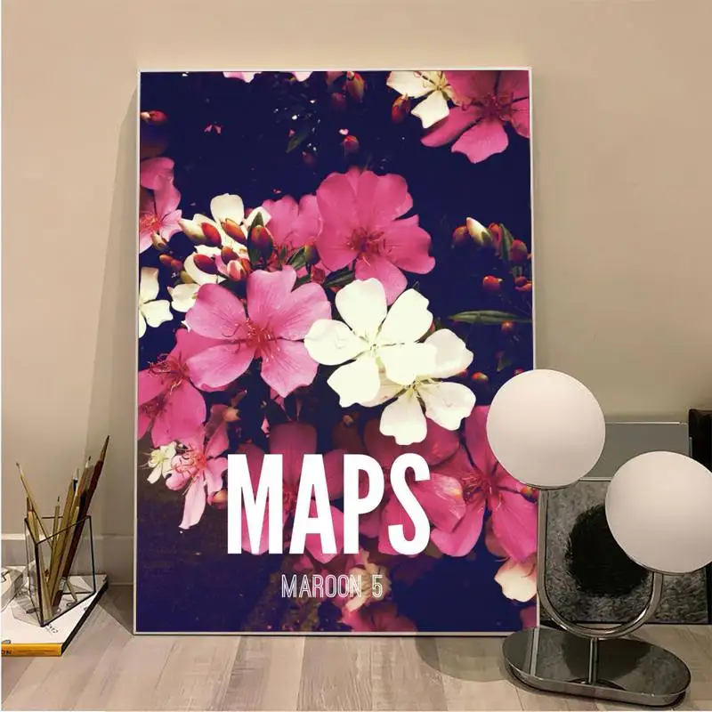 Maroon 5 Album Cover Maps