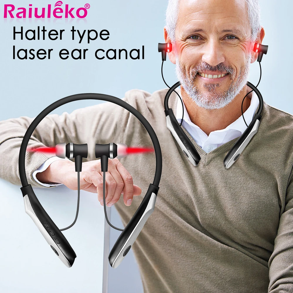 Laser-Physiotherapy-Device-Earplug-Irradia-o-Tinitus-Laser-para ...