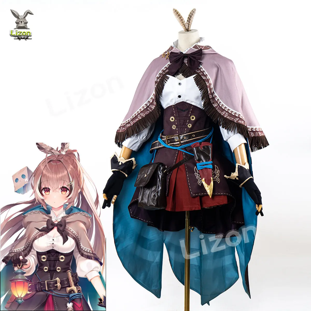 Anime-VTuber-Hololive-Nanashi-Mumei-Cosplay-Costume-Game-Suit-Battle ...