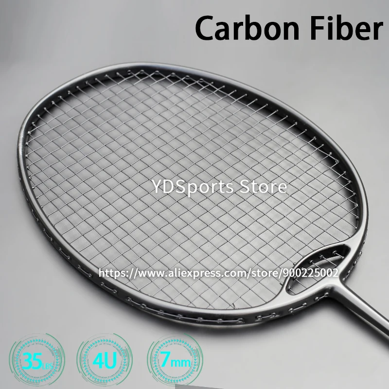 Attacking Racket Ultralight 4U G4 High Tension 32LBS Carbon Fiber ...