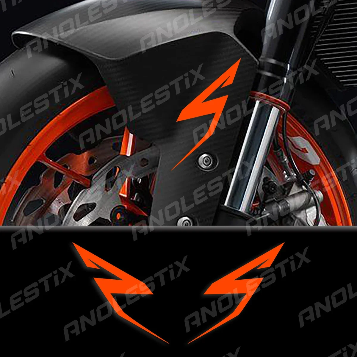 Reflective Motorcycle Ktm Stickers Tank Decals Racing For KTM Adventure ...