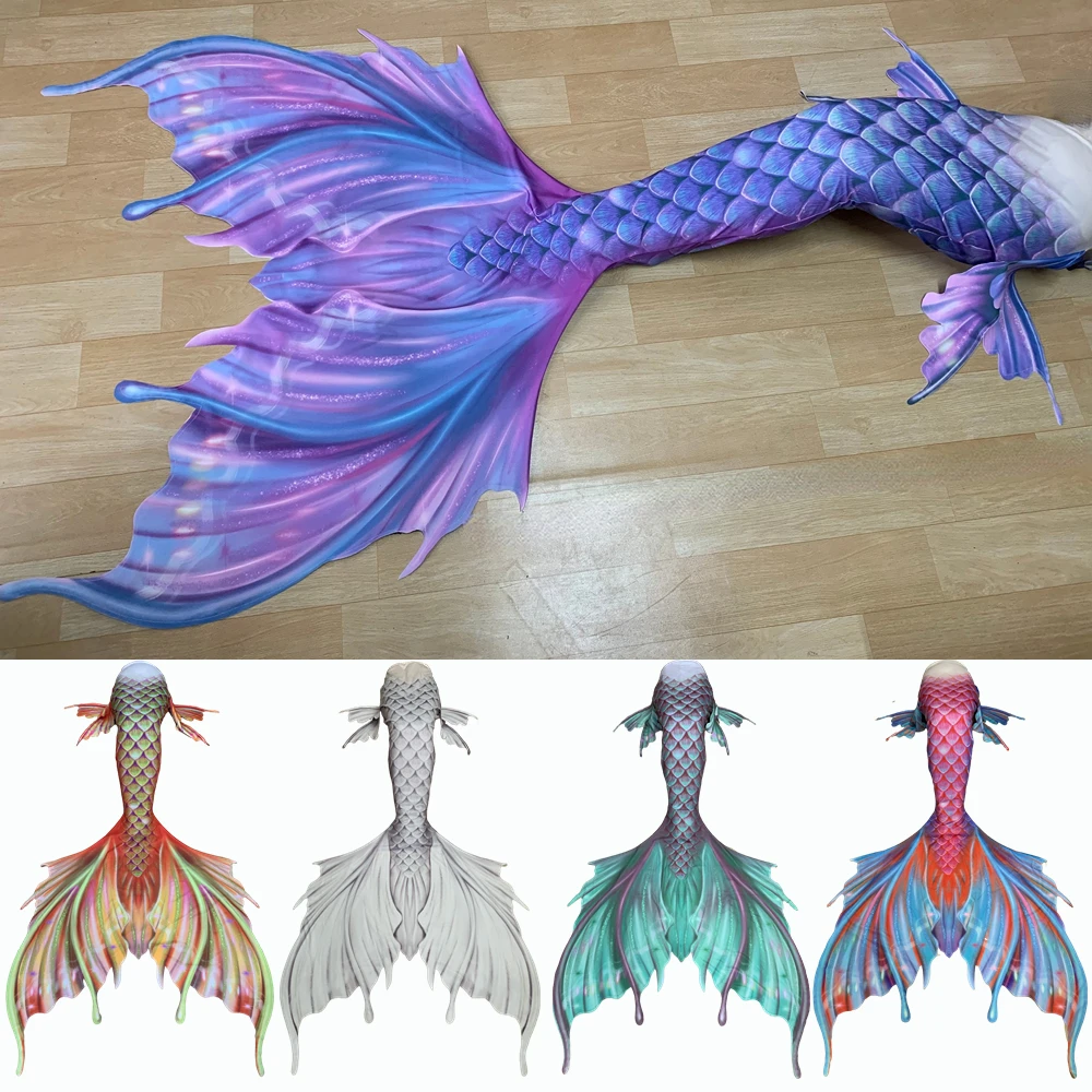 NEW-Styles-Big-Mermaid-Tail-Adult-Swimming-Costume-Swimsuit-Outfit-For ...