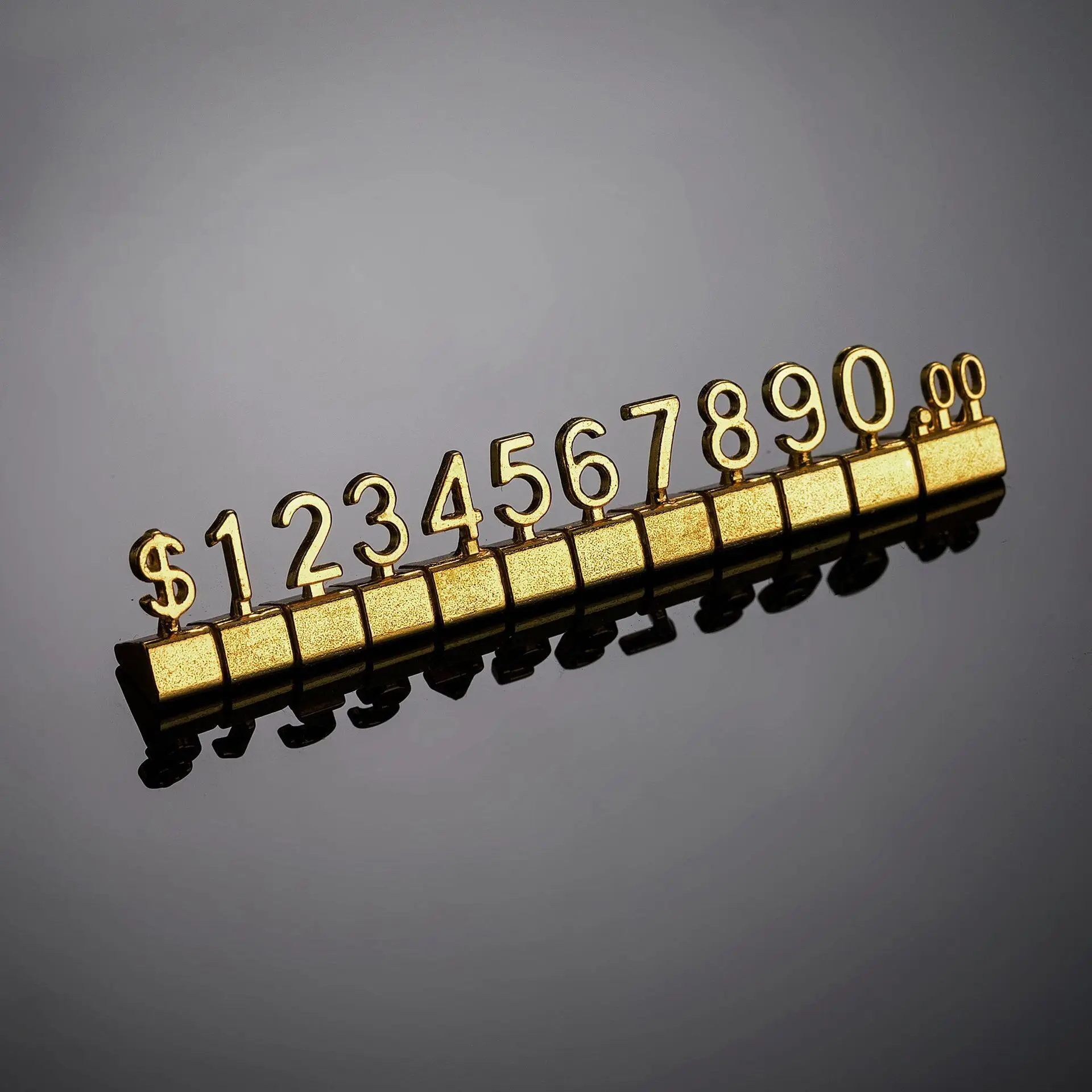 10sets-3D-Metal-Price-Tag-Price-Display-The-Same-Digital-Price-Cubes ...