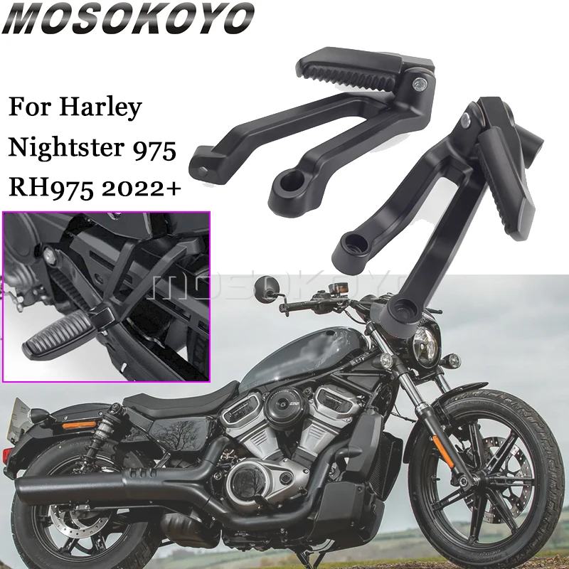 New-Motorcycle-Passenger-Footpeg-Foot-Pedal-Pegs-Suppot-Foot-Rests-Kit ...