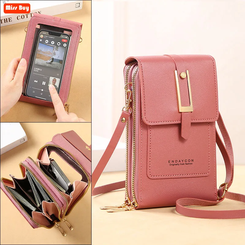 Fashion-Transparent-Touch-Screen-Mobile-Phone-Bag-Pouch-for-iPhone-15 ...