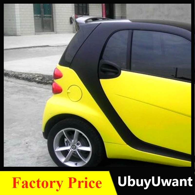 For-Mercedes-Smart-Fortwo-453-451-Spoiler-ABS-Material-Car-Rear-Wing ...