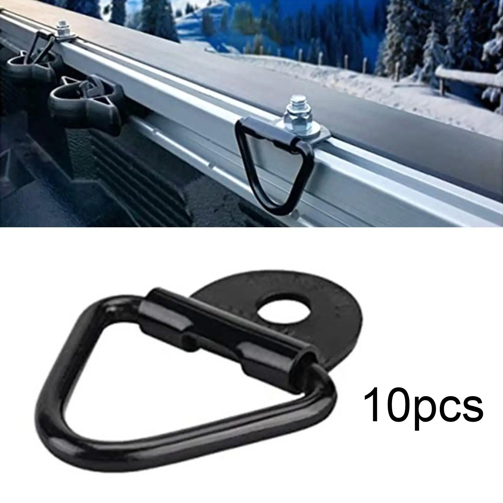 10x Down Anchors, Stainless Steel Pull Hook Lashing for SUV Vehicles ...