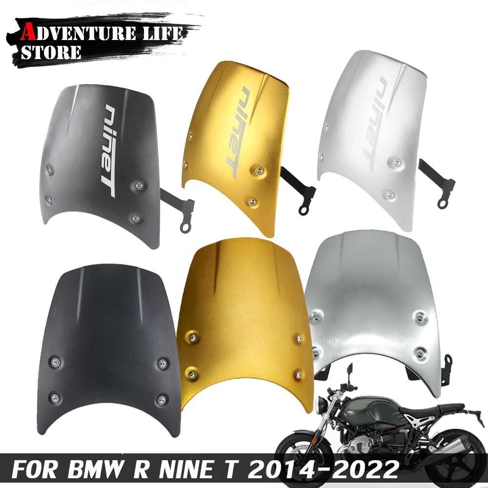 Motorcycle-Aluminum-Windscreen-Windshield-Wind-Shield-Screen-Protector ...