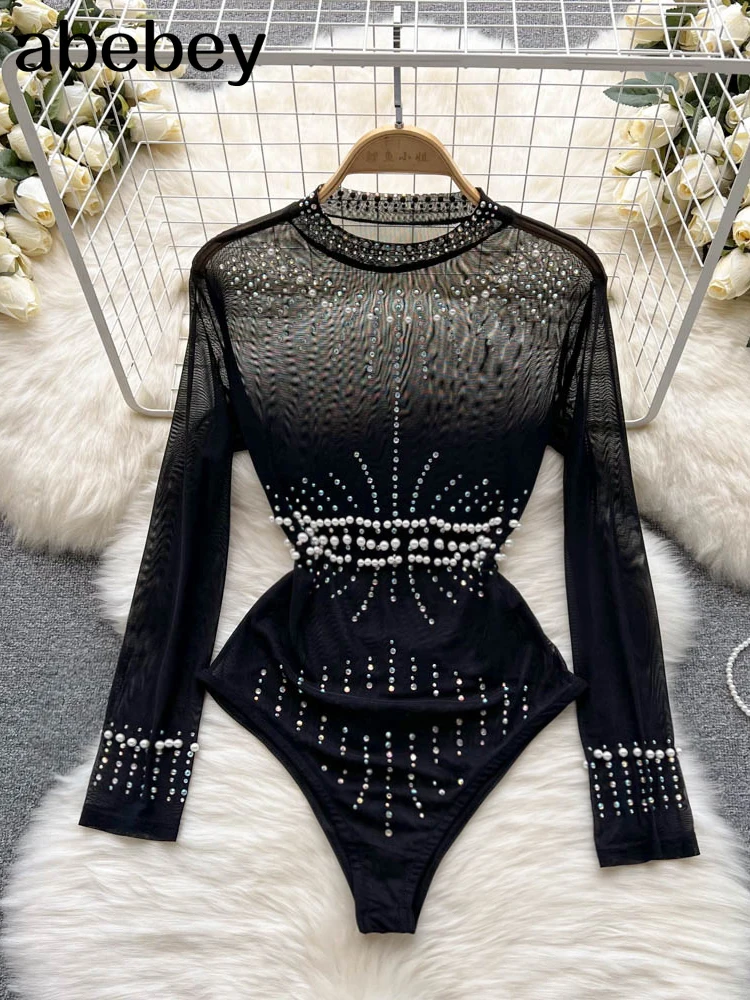 Body-Sexy-con-espalda-descubierta-para-mujer-monos-Bodycon-coreanos-a ...