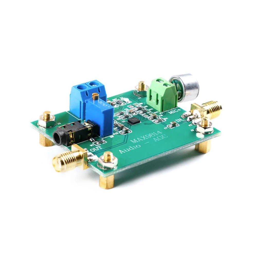 Taidacent-Pickup-MIC-Amplifier-Amp-MAX9814-AGC-Electret-Microphone-Amplifier-Board-Module-With ...