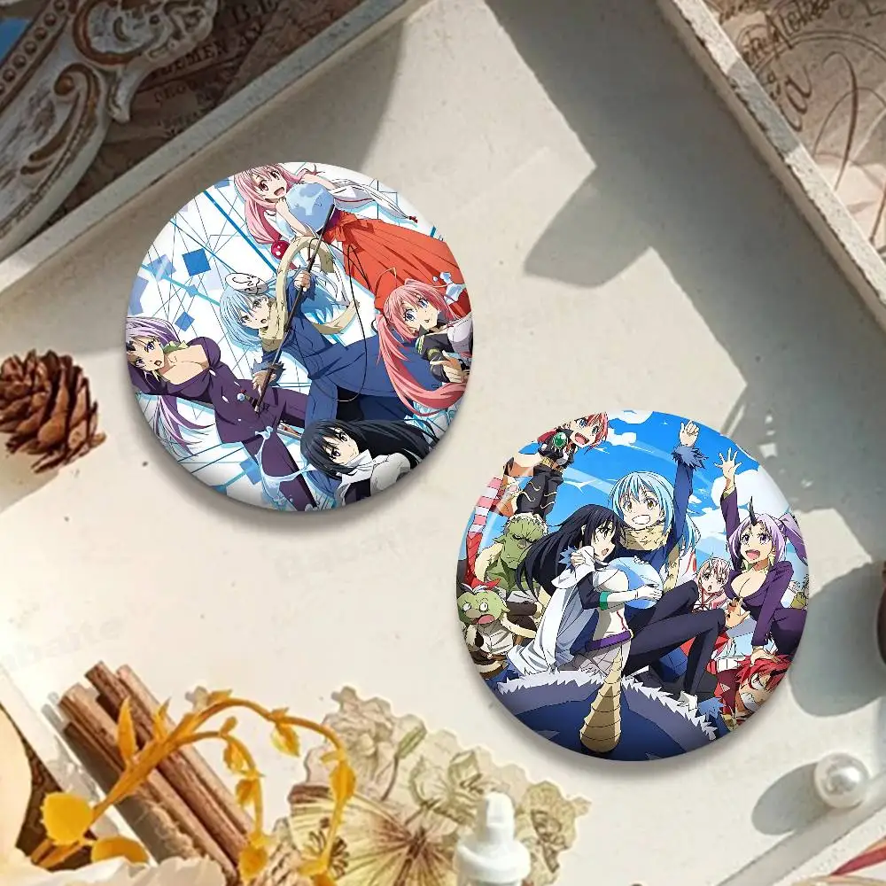 Rimuru Tempest Slime Anime Character 58mm Badge Handmade Tinplate ...