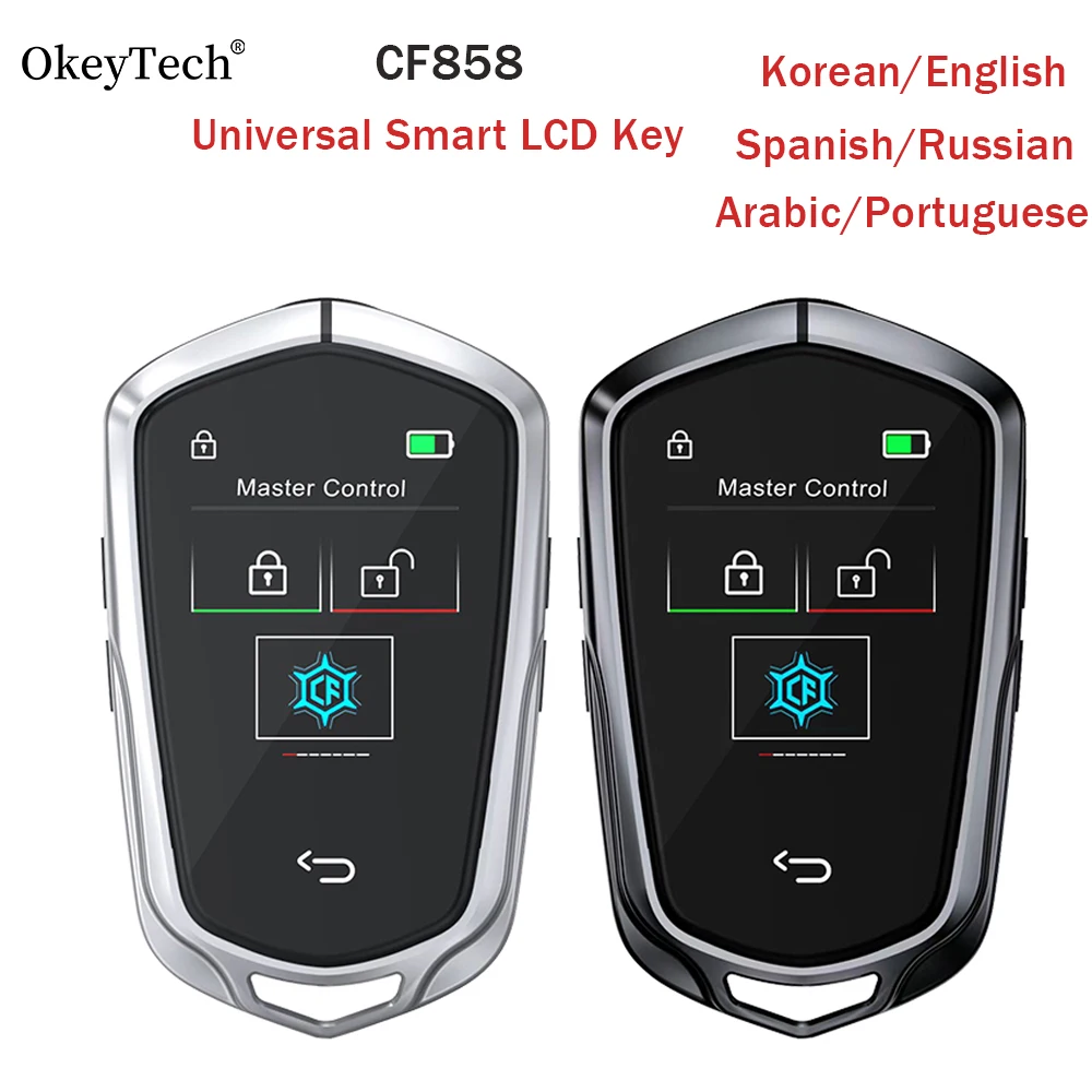 CF858-Modified-Universal-Smart-Remote-LCD-Key-Keyless-Go-Comfortable ...