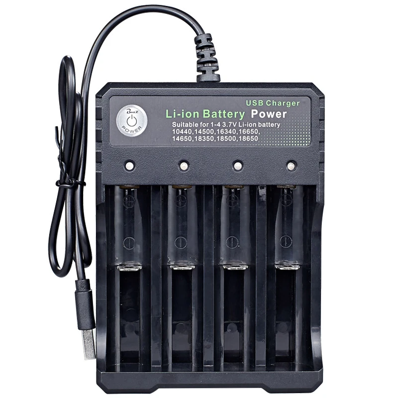 4-Slots-18650-Battery-Charger-2X-3X-4X-For-3-7V-Rechargeable-Lithium-AC ...