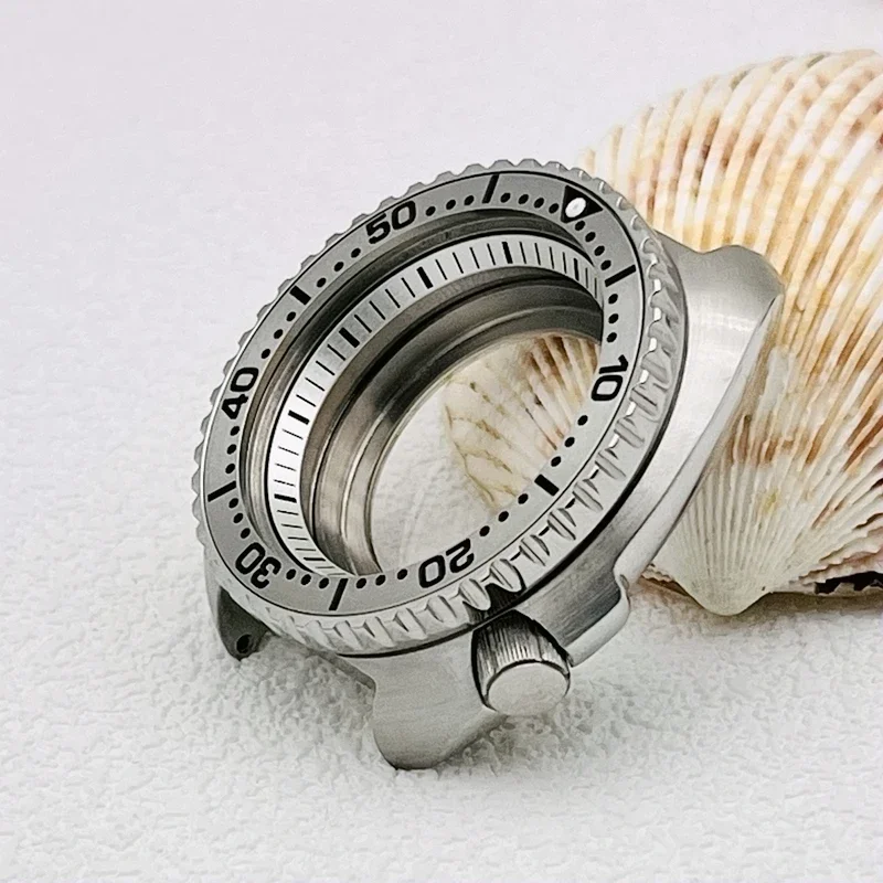 44mm Mod Seiko SKX 6105 Watch Case Sapphire Glass Turtle NH35 Men Cases ...