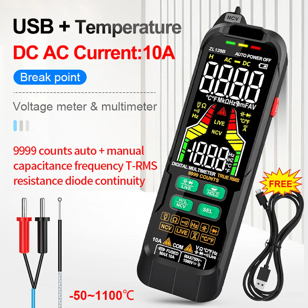 ZL128B-USB-Digital-Multimeter-Professional-Tester-Meter-AC-DC-Current ...