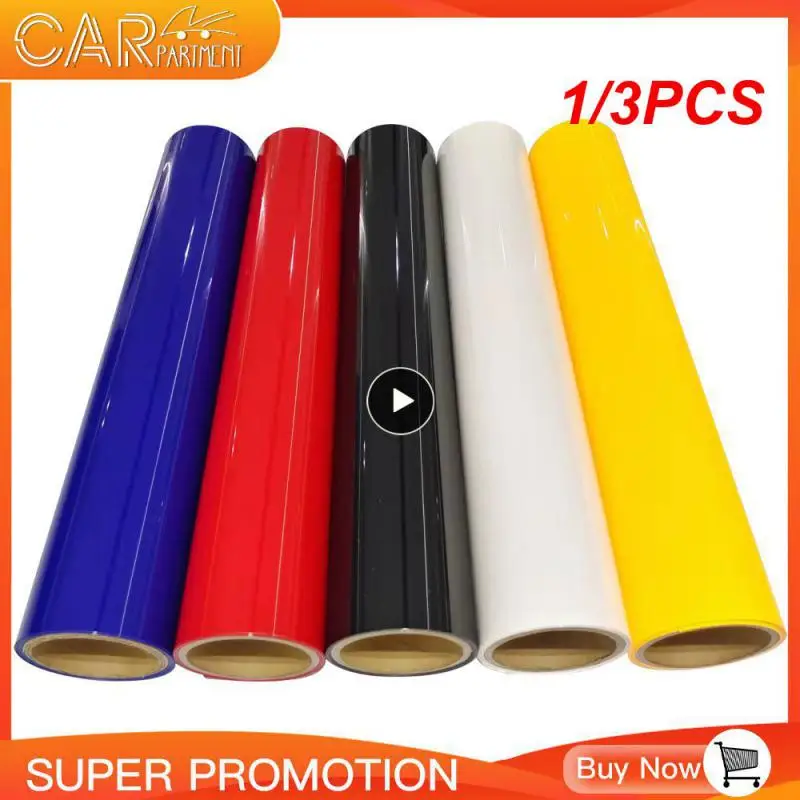 1-3PCS-Super-Gloss-Red-Vinyl-Film-Wrap-Sticker-30x152CM-Foil-Decoration ...