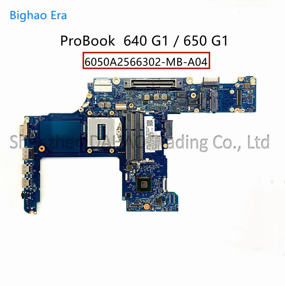 For HP ProBook 640 G1 650 G1 Laptop Motherboard HM86 Chipset 6050A2566302-MB-A04 744007-001 ...