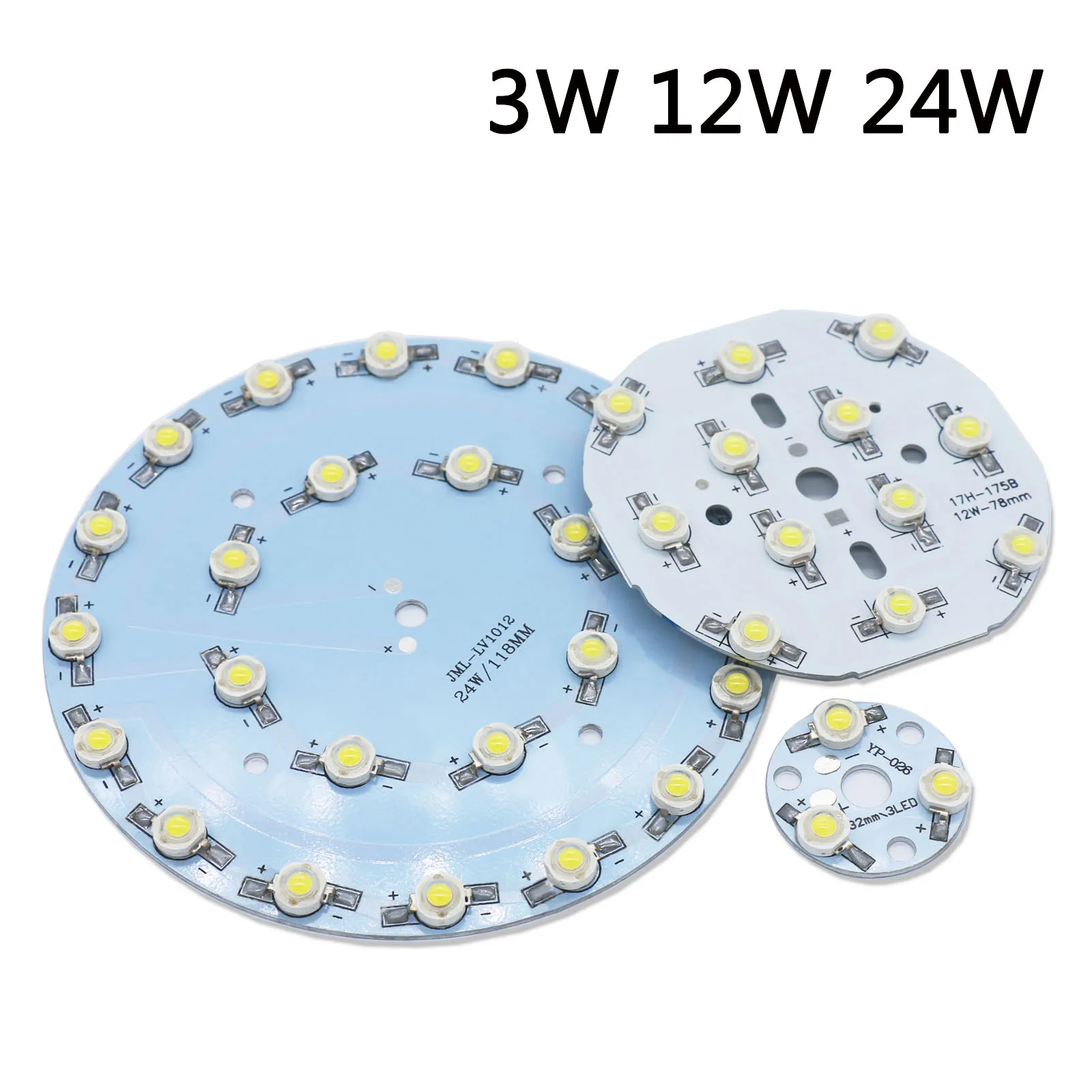 Hochleistungs-LED-Platine-3w-12w-24w-Platine-LED-Cob-Chip-Dioden-Lampen ...