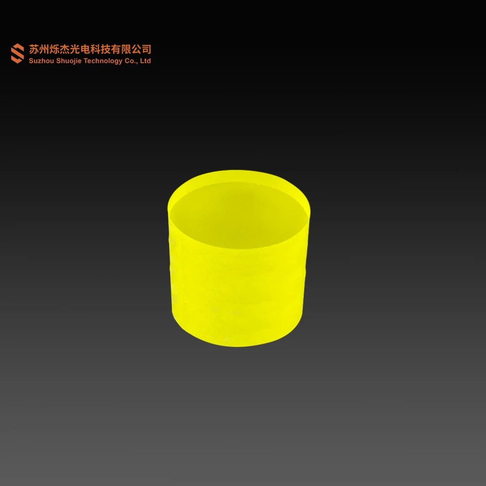 Diameter 25x30mm GAGG Ce Scintillation Crystal Scintillator Essential ...