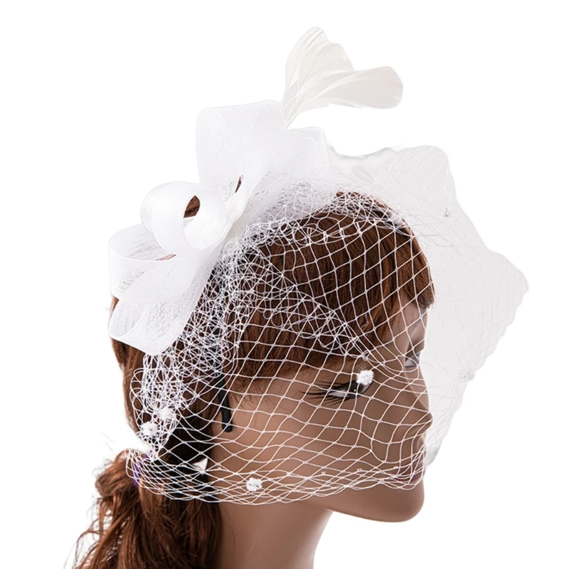 Women-Fascinator-Derby-Pillbox-Hat-Cocktail-Tea-Party-hat-Feather ...