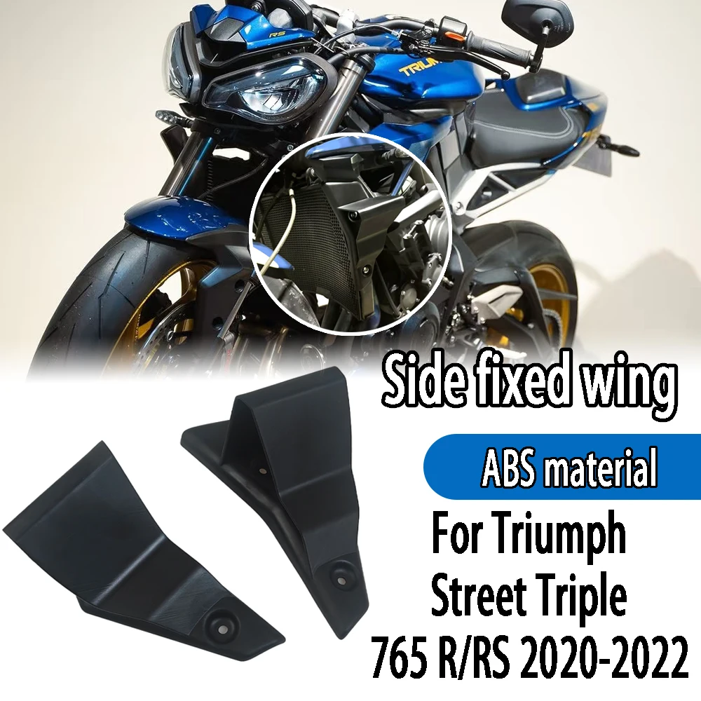 For Triumph Street Triple 765 R/RS 2020-2022 Side spoilers, side wings ...