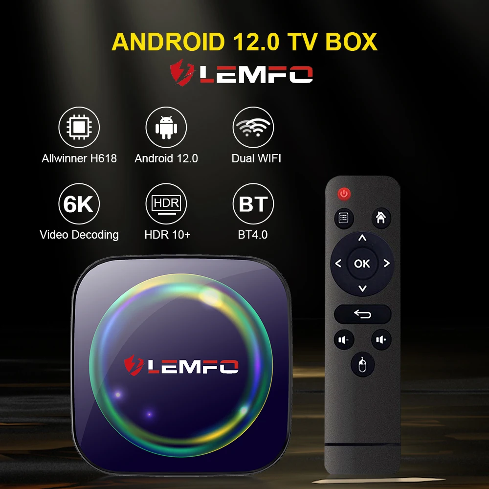 T96 Mini Plus Smart TV Box, Android 10.1, Amlogic S905L, Quad Core, 2 ...