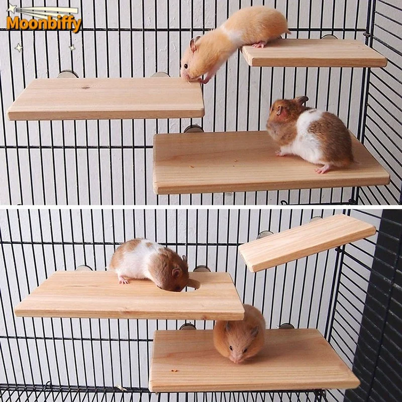 Pet-Wood-Stand-Platform-Hamster-Guinea-Pig-Toys-Paw-Grinding-Gerbils ...