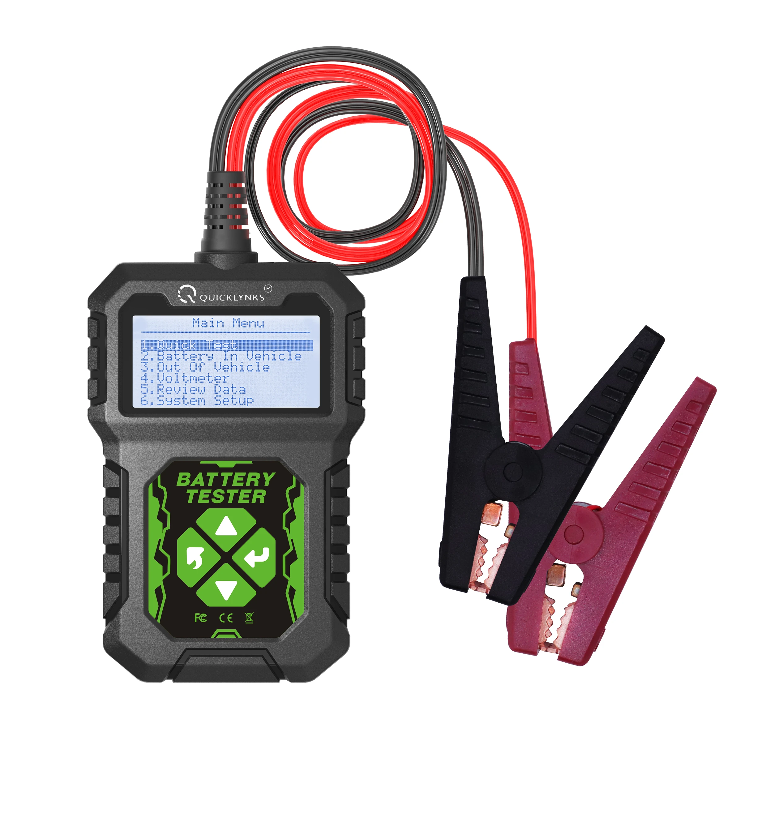 BA107 Car Battery Tester 12V Cranking Charging Circut Tester Battery ...