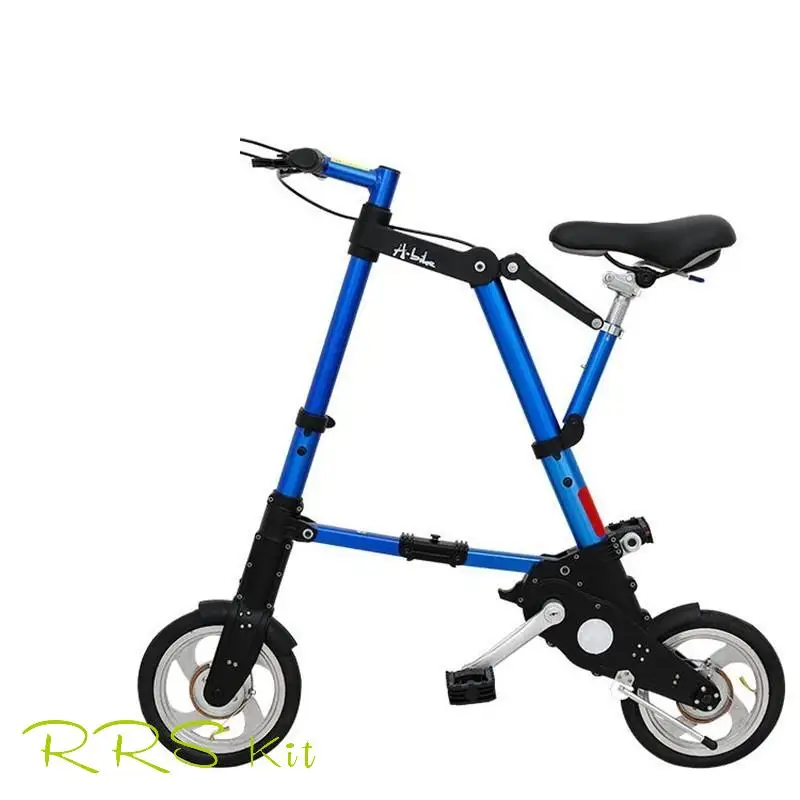 Foldable Bike 8 Inch Aluminum Alloy Cycling Ultra Light Mini Bicycle ...
