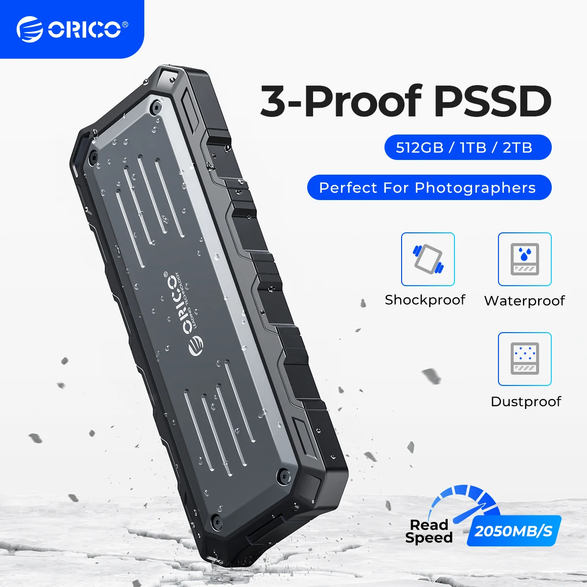 ORICO-Mecha-Portable-SSD-2000MB-S-External-Solid-State-Drive-2TB-1TB ...