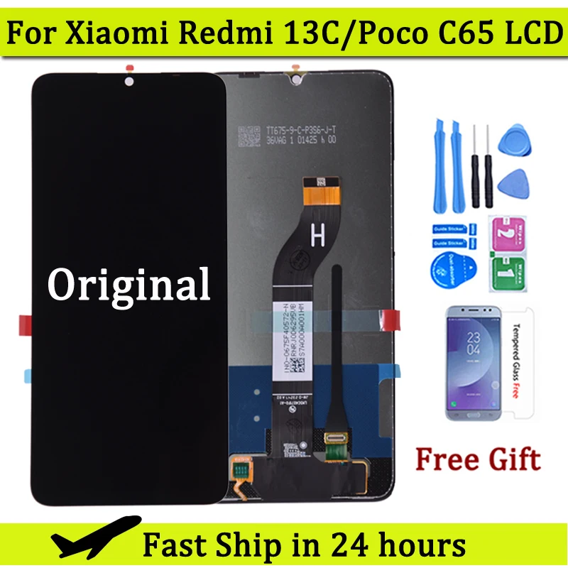 6-74-Original-For-Xiaomi-Redmi-13C-LCD-Display-With-Touch-Screen ...