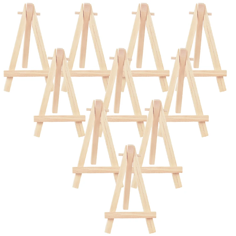 8Pcs Wooden Easel Frame Wedding Table Number Name Place Card Holder ...