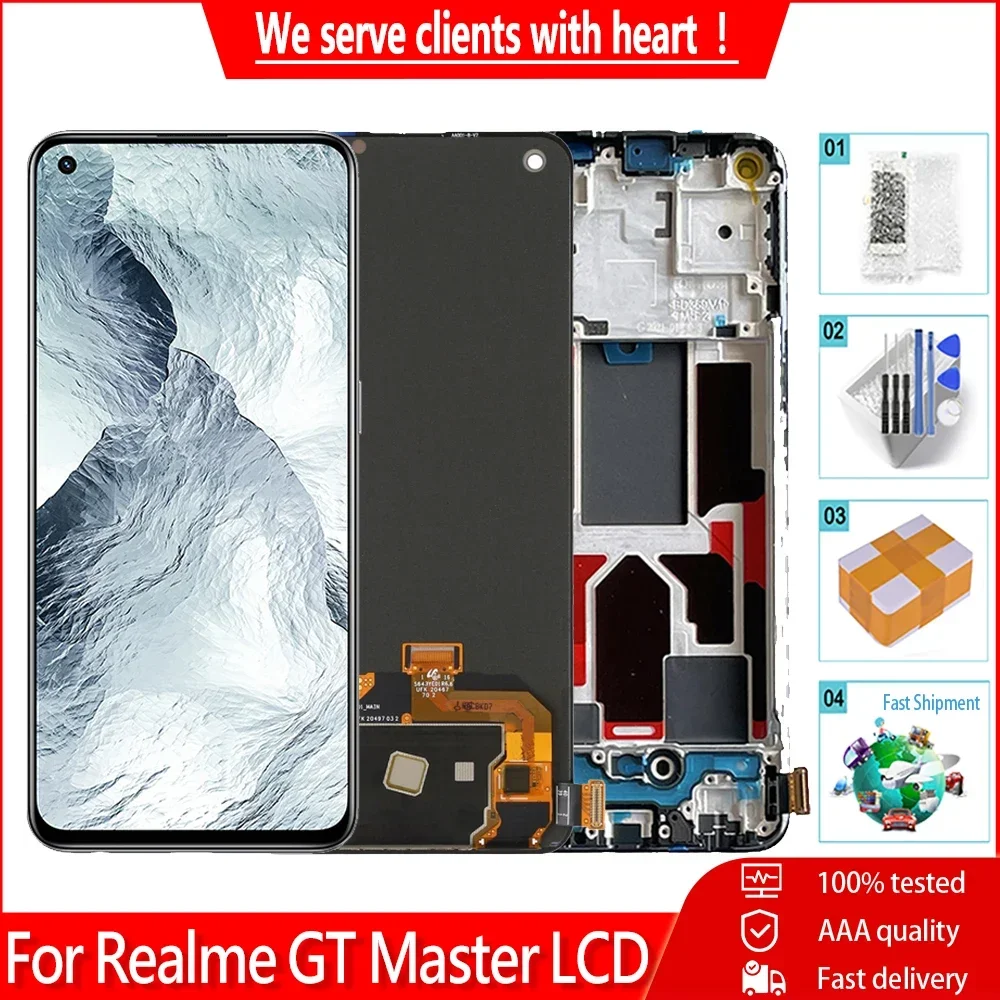 AMOLED-6-43-For-Realme-GT-Master-LCD-Display-Touch-Screen-Digitizer ...