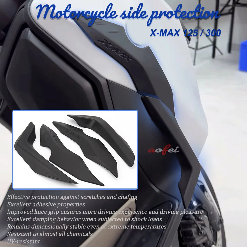 For YAMAHA XMAX 125 XMAX 300 Motorcycle X-MAX 300 Accessories 2023 Side ...
