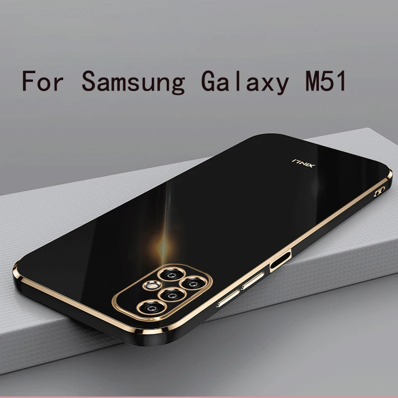 For Samsung Galaxy M51 Case Soft TPU Case For Samsung Galaxy M51 Anti ...