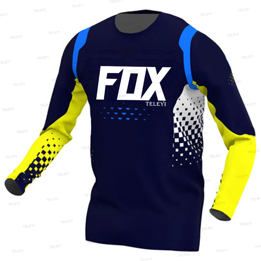 Men's Enduro Short Fox teleyi Jersey Camiseta Mtb Bike Shirt Cycling ...