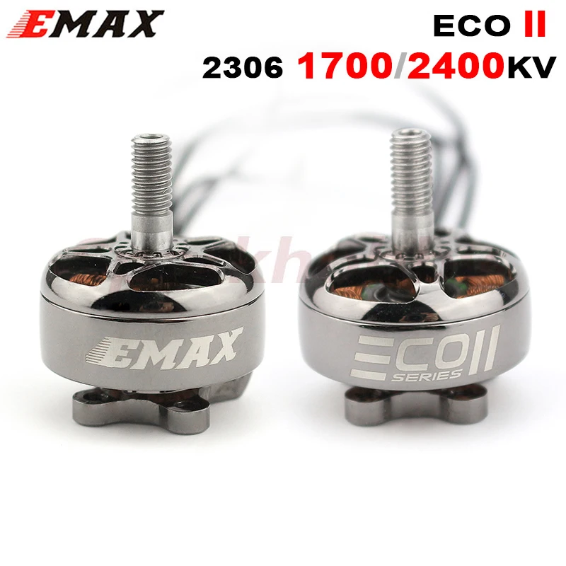 4PCS Newest Emax ECO II Series 2306 1700KV 1900KV 2400KV 3-6S Lipo 5-5 ...