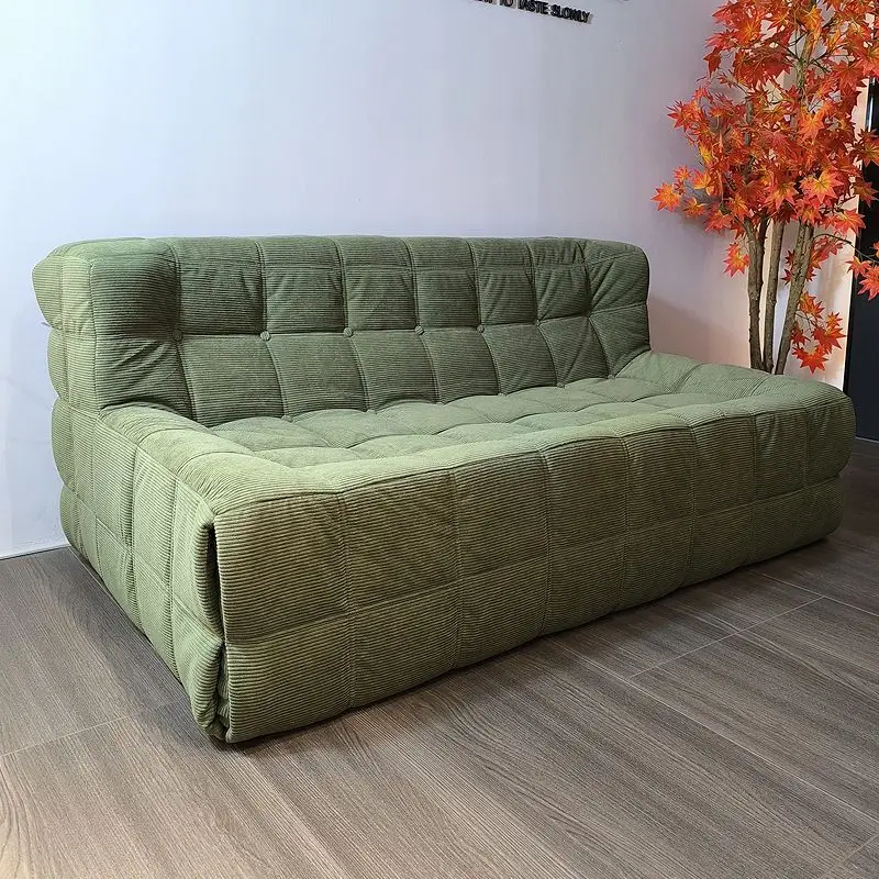 Vacuum-Compression-Single-Sofa-Creative-Home-Decor-Corduroy-Waffle ...