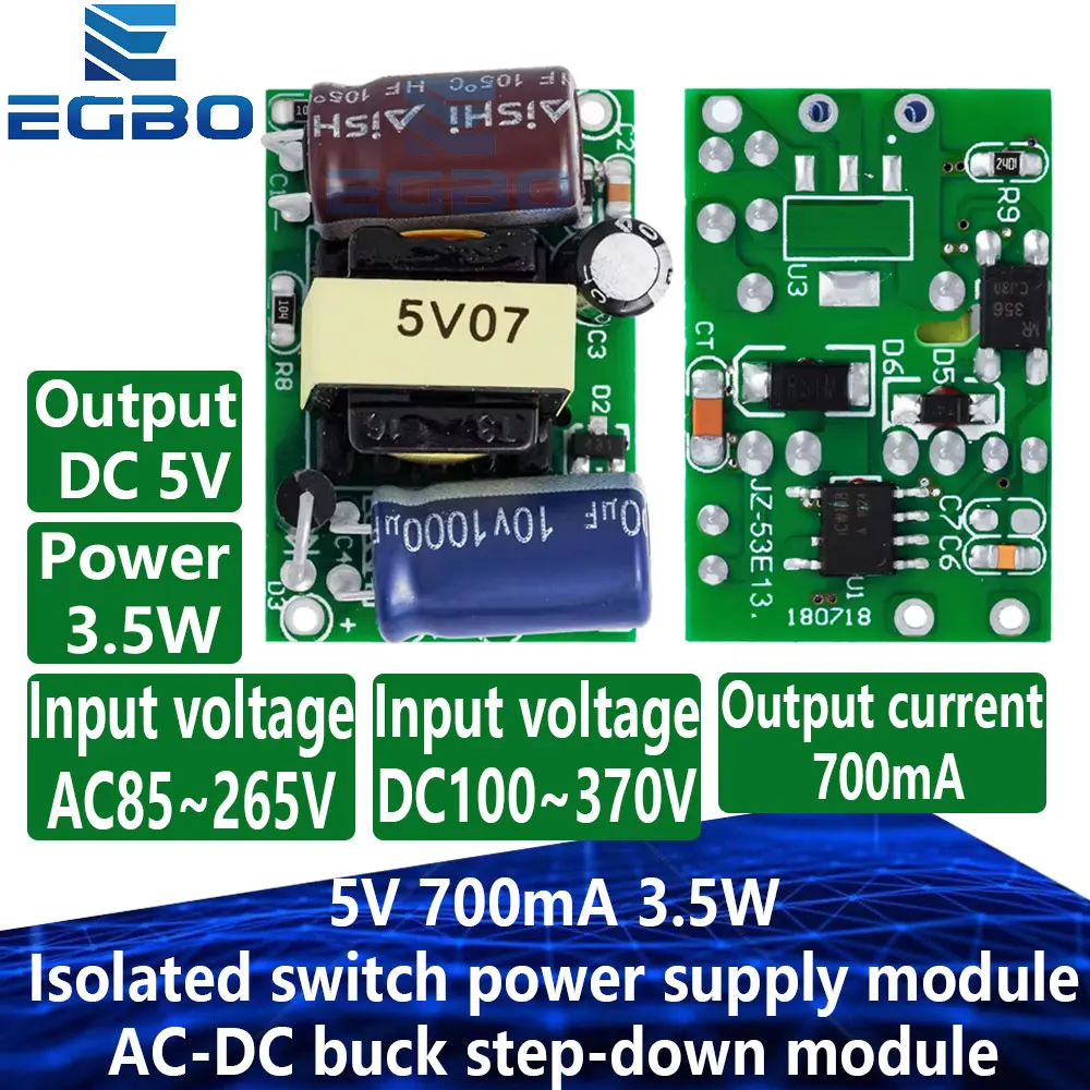 1PCS-EGBO-5V-700mA-3-5W-isolated-switch-power-supply-module-for-Arduino ...